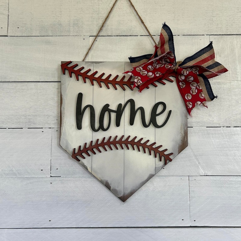 Baseball Door Hanger - Etsy