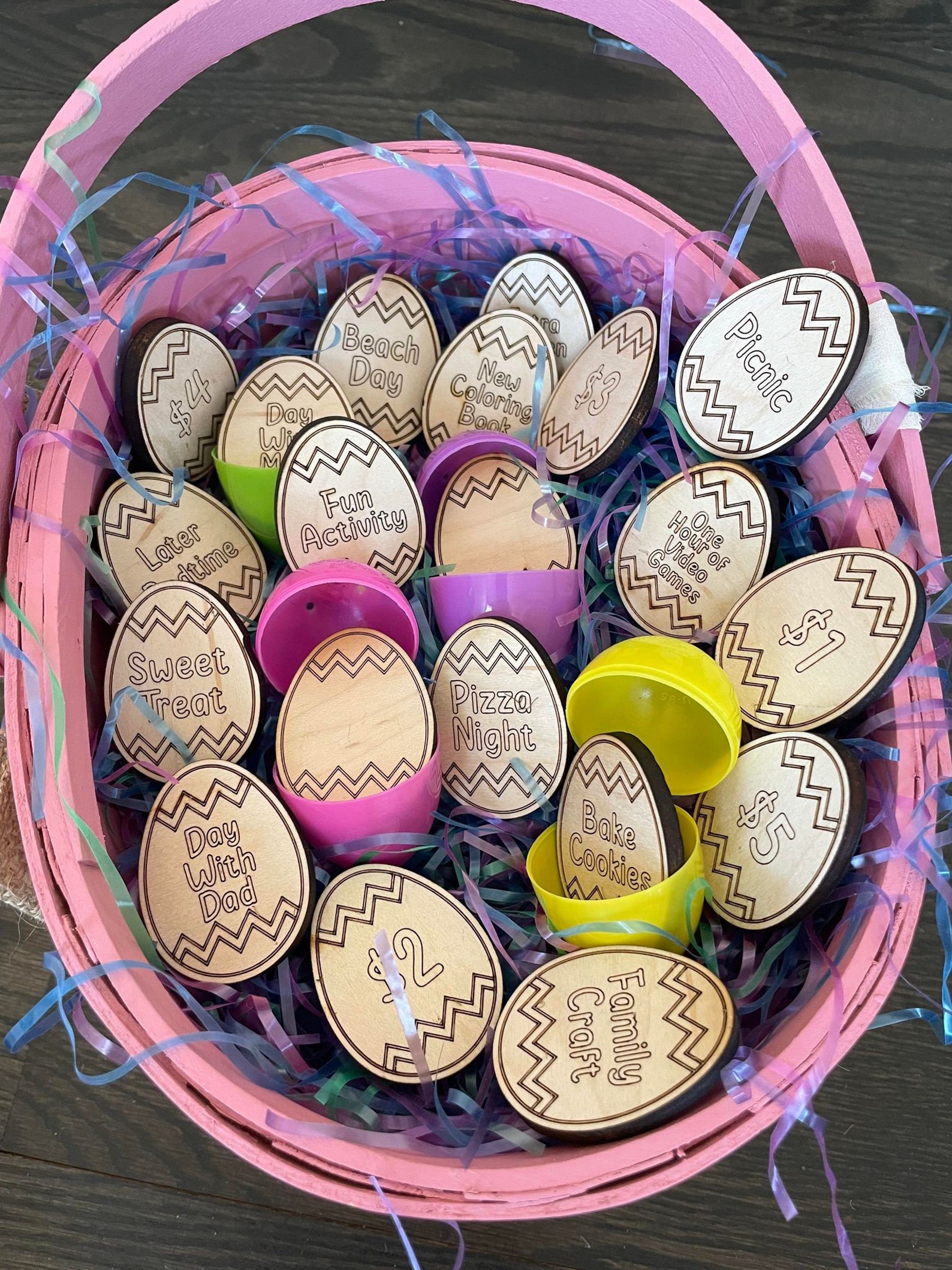 Easter Egg Tokens, Easter Tokens, Easter Egg Hunt, Easter, Party Favors ...