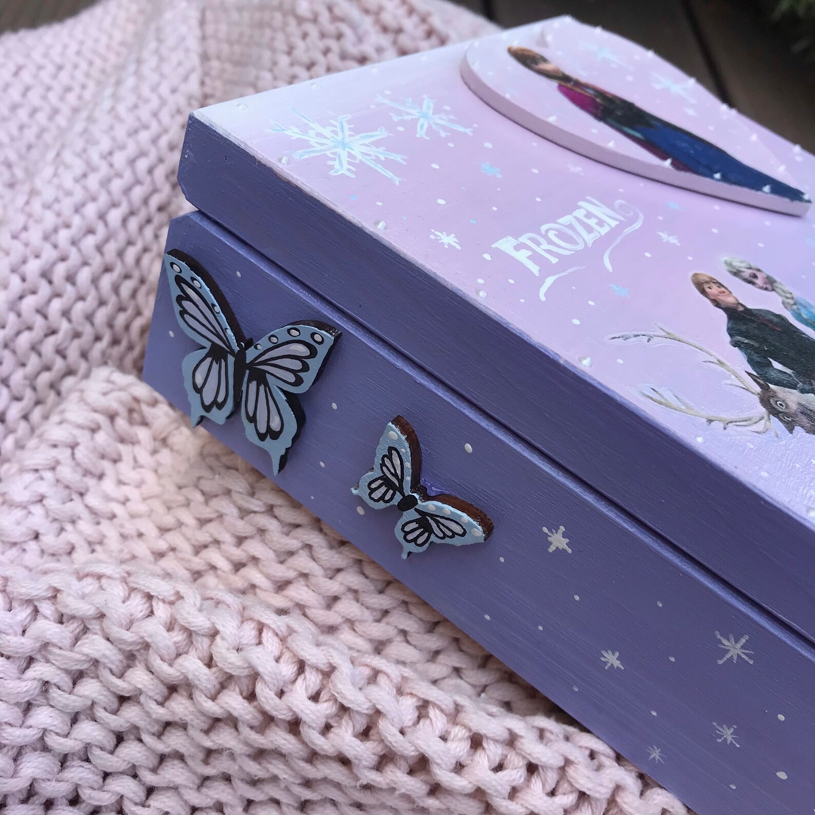 Frozen inspired box | Etsy