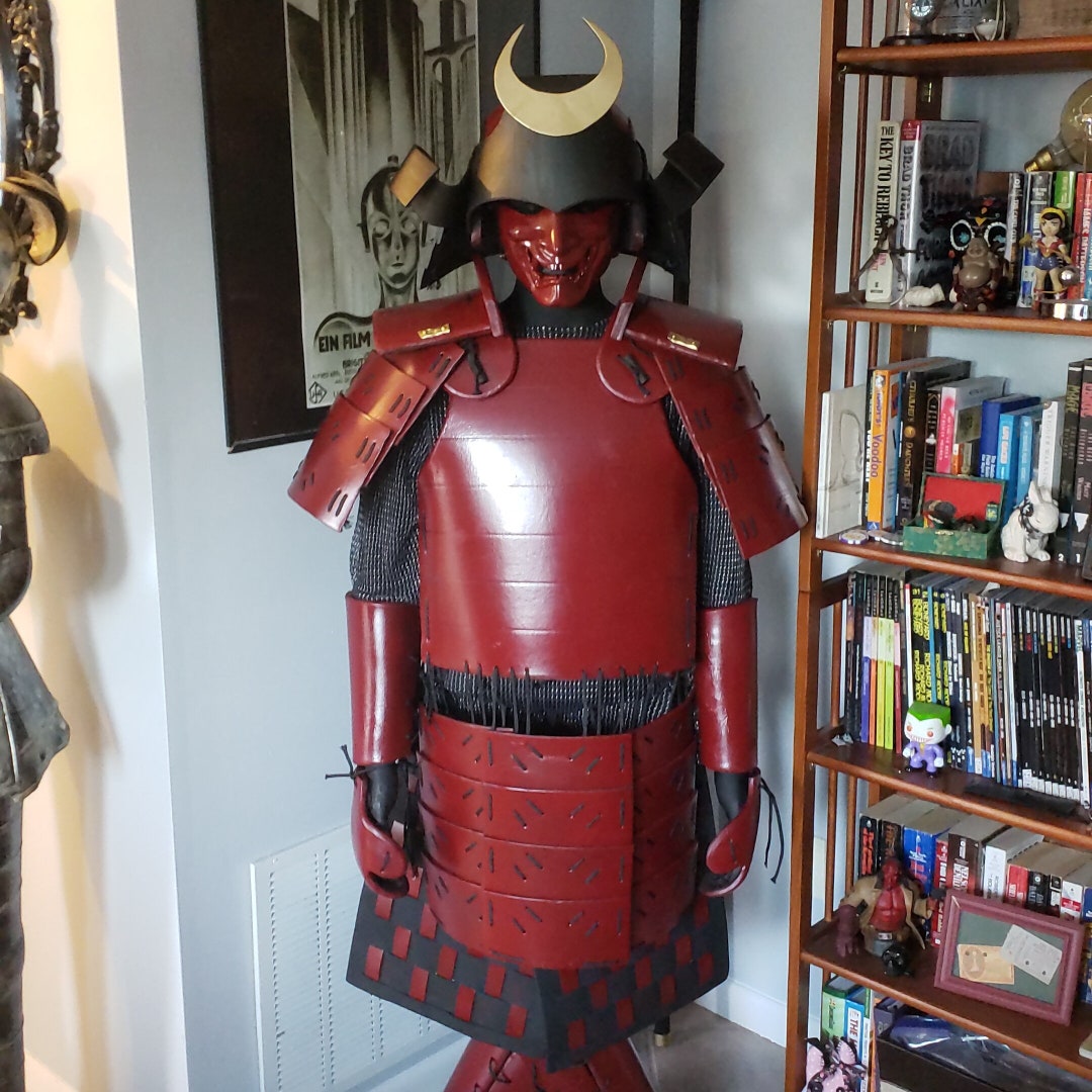 EVA Foam Samurai Armor complete Set, Unfinished - Etsy