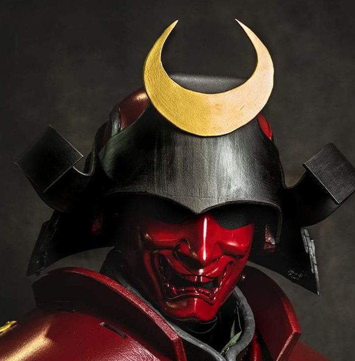 EVA Foam Samurai Helmet custom Finish | Etsy