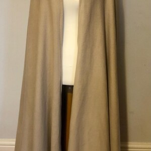 Luminous Sand 100% Cotton Fleece Cloak With Hood Pointed Hood and Green ...