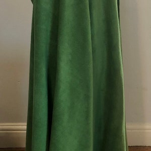 Forest Green Fleece Cloak With Hood and Black /golden Trimming Goddess ...