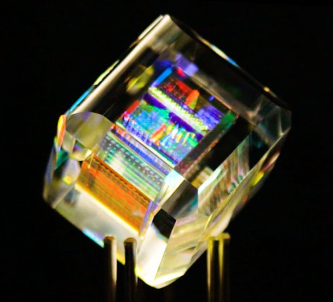 Ethereal Tesseract Cube - Etsy UK