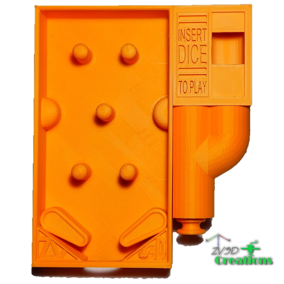 Pinball Machine Dice Tower STL Files for 3d Printing - Etsy
