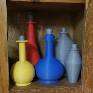 Potion Bottle Dice Containers - STL Files for 3d Printing - Etsy