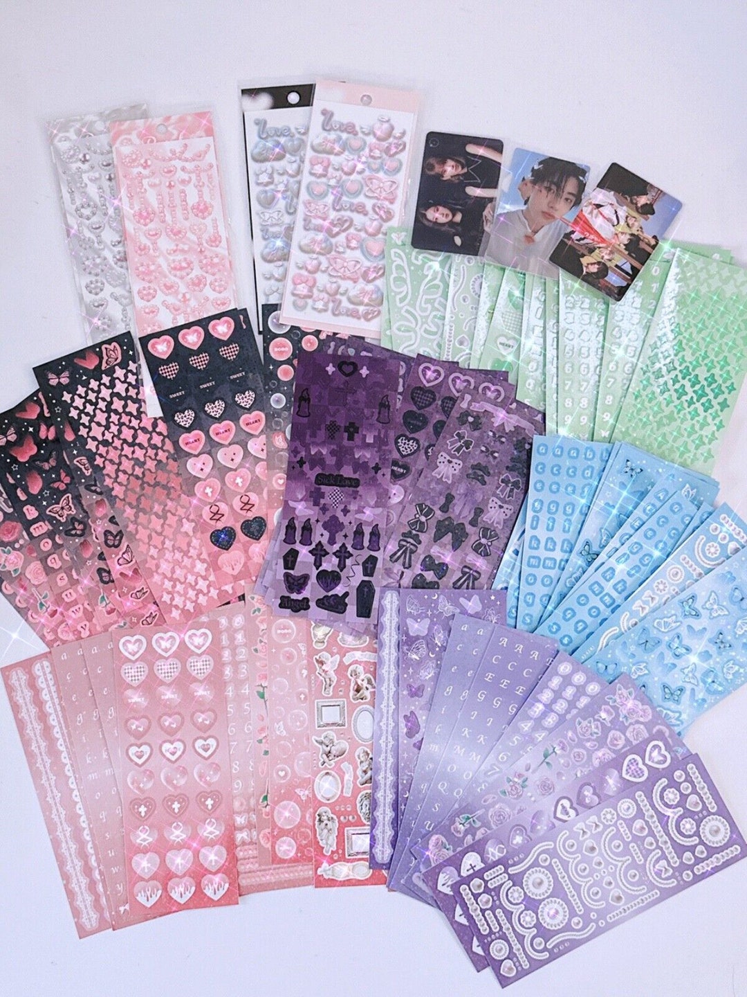 Kpop Idol Photocard Photo Album Collect Work Opal Security Swipe Card ...