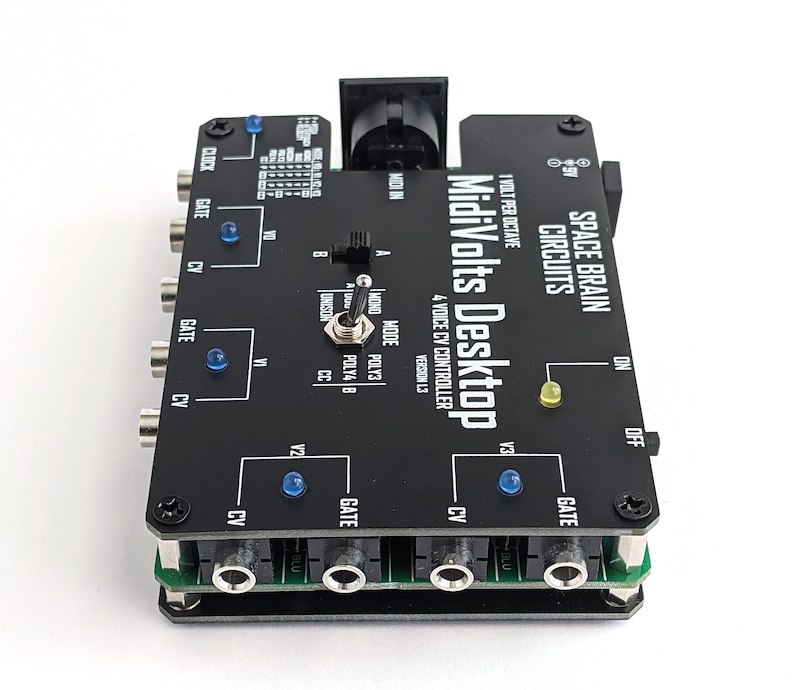Midivolts Desktop Polyphonic 4 Voice Midi to CV Controller - Etsy