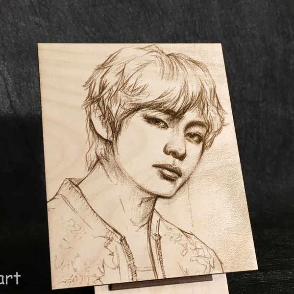 Bts Wooden - Etsy