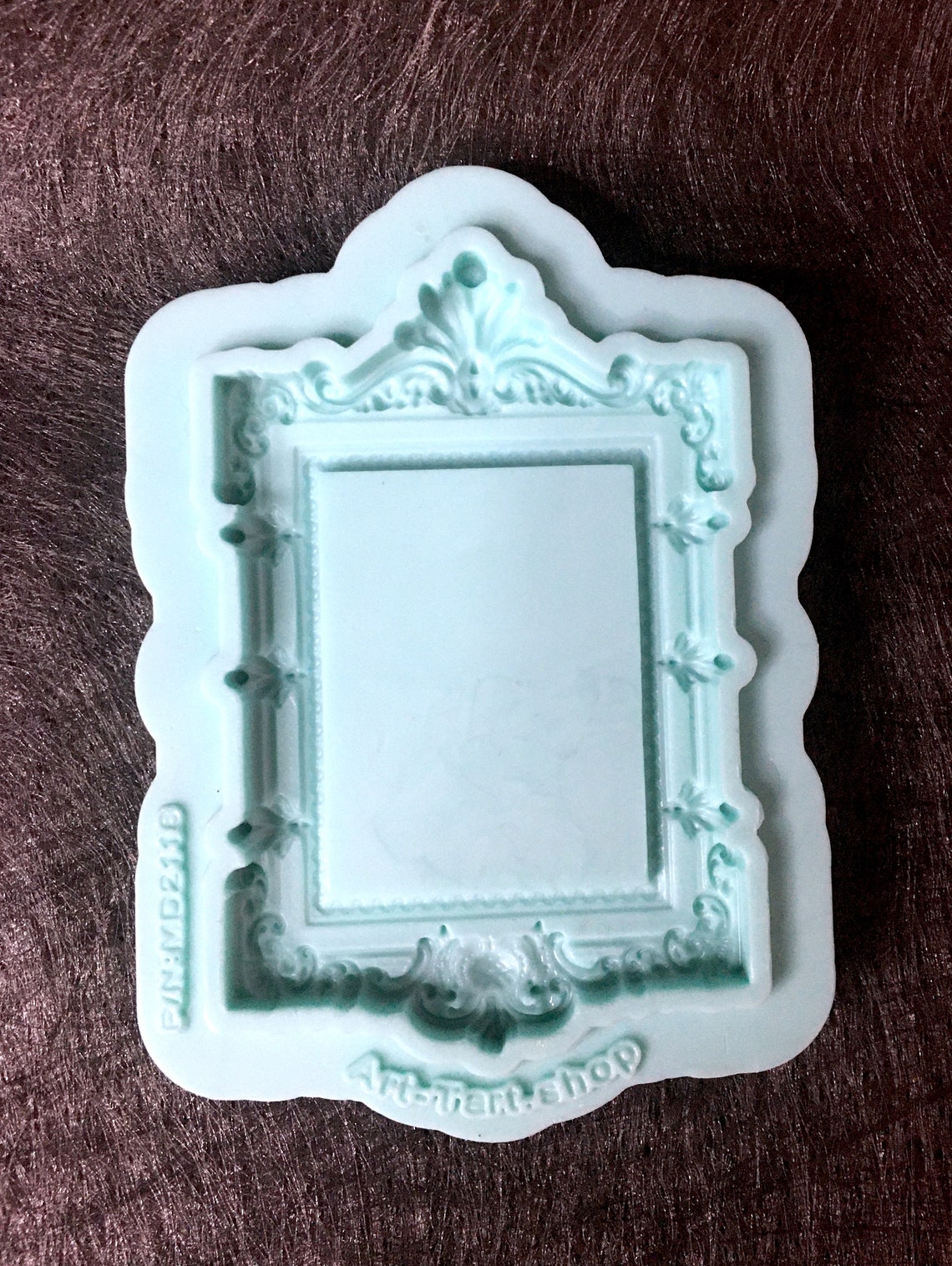 Antique Baroque Swirls Mirror Mold for Cake Decorating, Clay, Resin ...