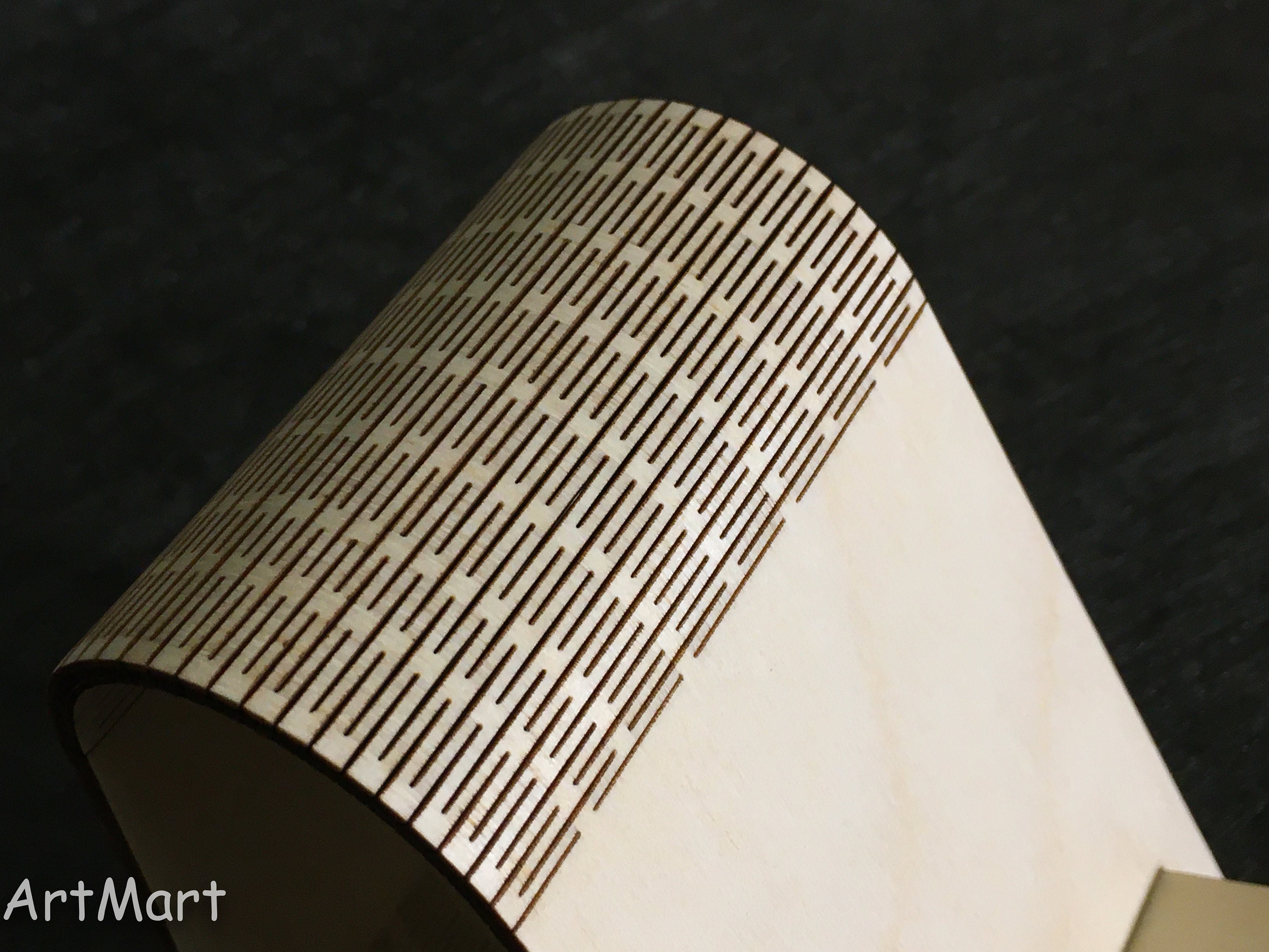 BTS Park Ji-min Eco-friendly Natural Wood Birch Cell Phone Charging ...