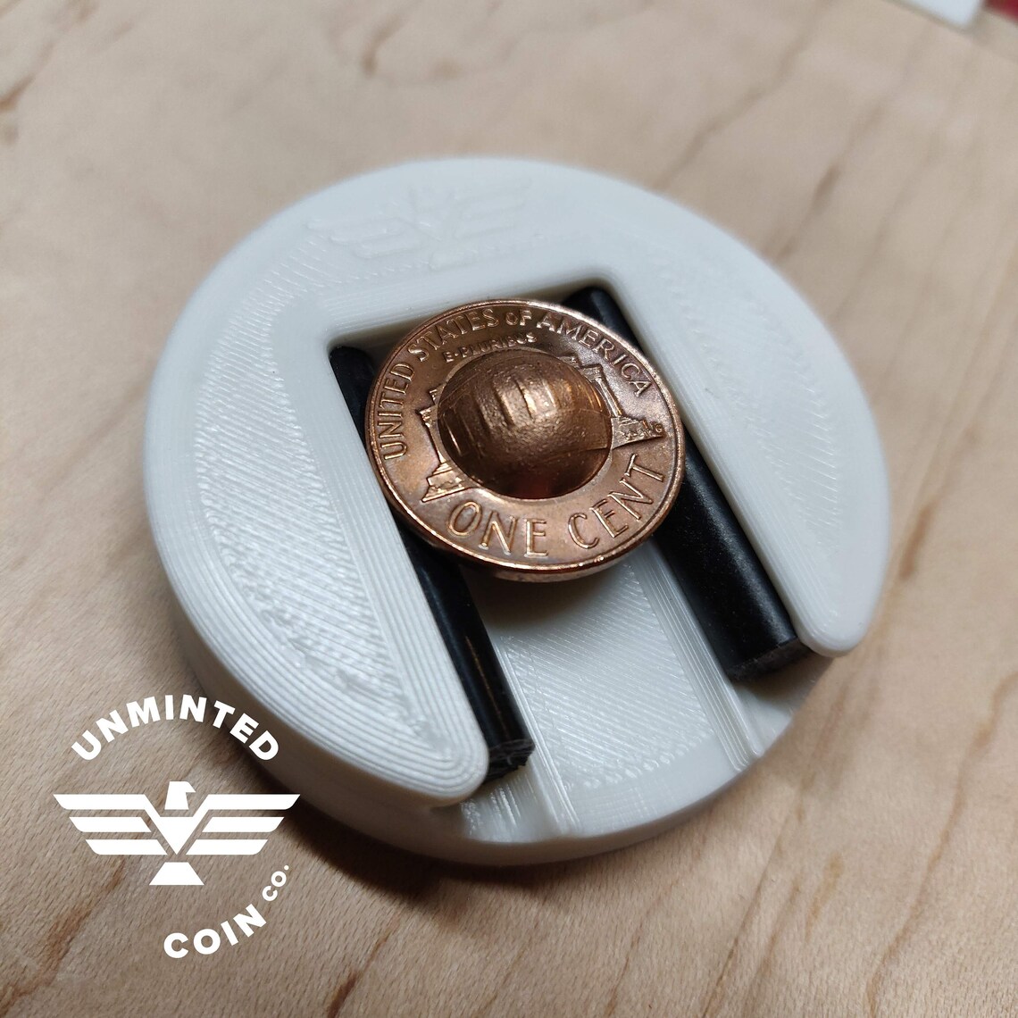 Unminted cowboy Hat US Penny Puck & Pusher Coin | Etsy