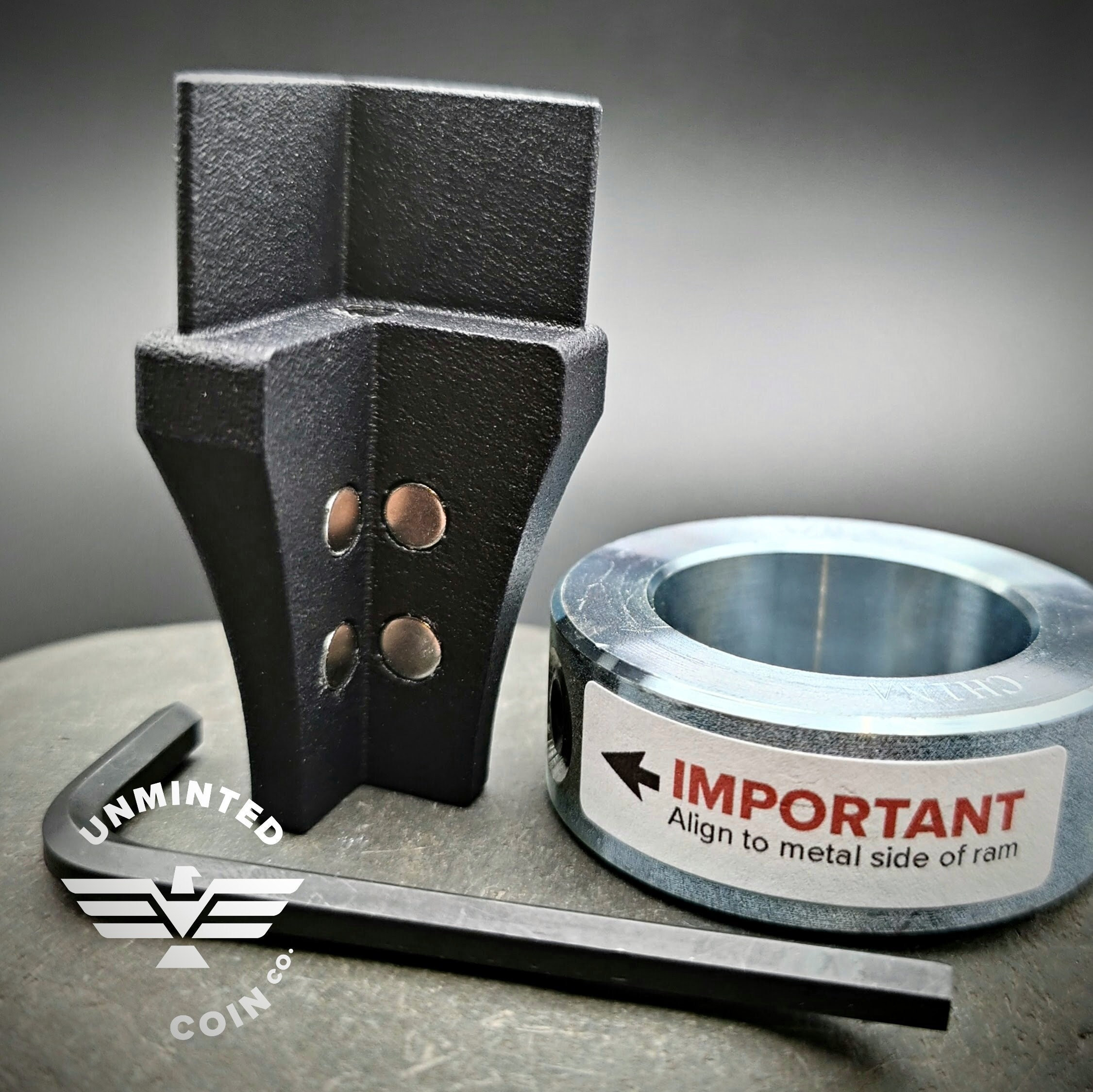 Unminted Magnetic Quick-change Metal Stamping Jig | Solid Nylon | Holds ...
