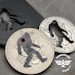 Unminted | US Half Dollar Bigfoot / Yeti Coin Cutting Marking Jig ...