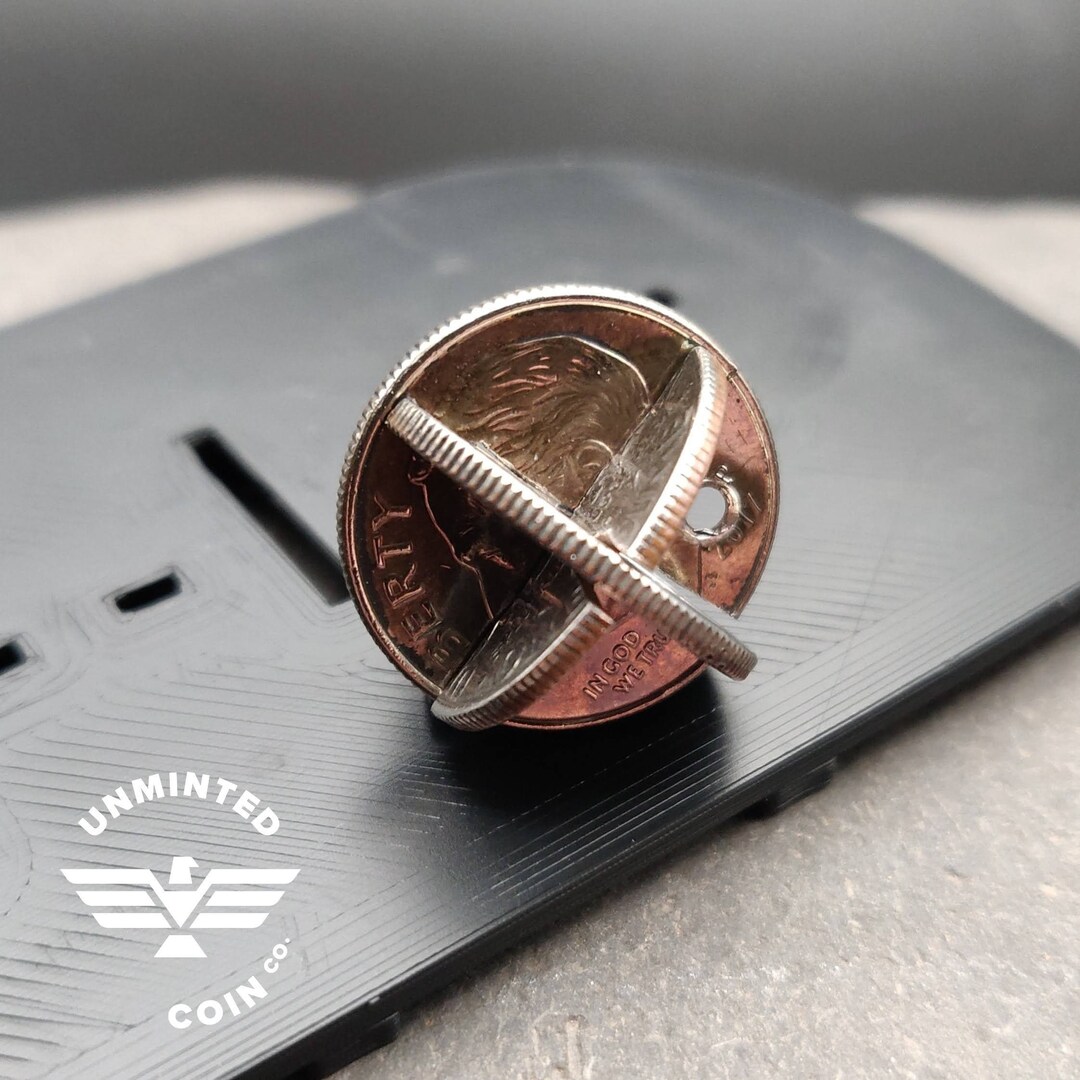 Unminted | US Dime Coin Sphere Puzzle Coin Cutting Tracing Jig - Etsy