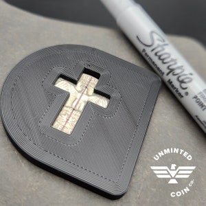 Unminted | US Quarter Cross Coin Cutting Tracing Jig - Etsy