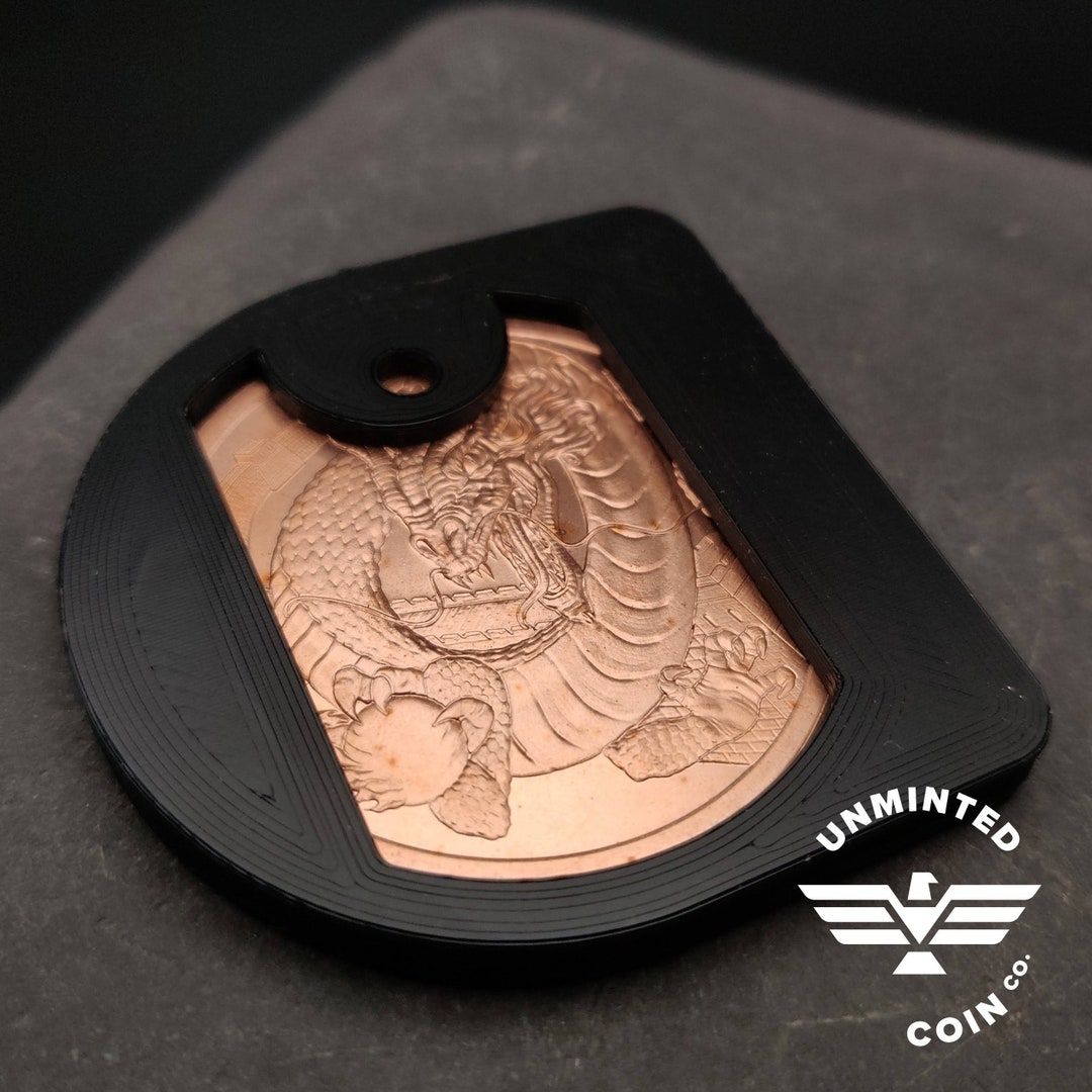 Unminted | 1 Oz. Round Dog Tag Coin Cutting Tracing Jig - Etsy