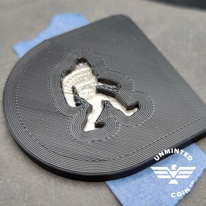 Unminted | US Half Dollar Bigfoot / Yeti Coin Cutting Marking Jig ...