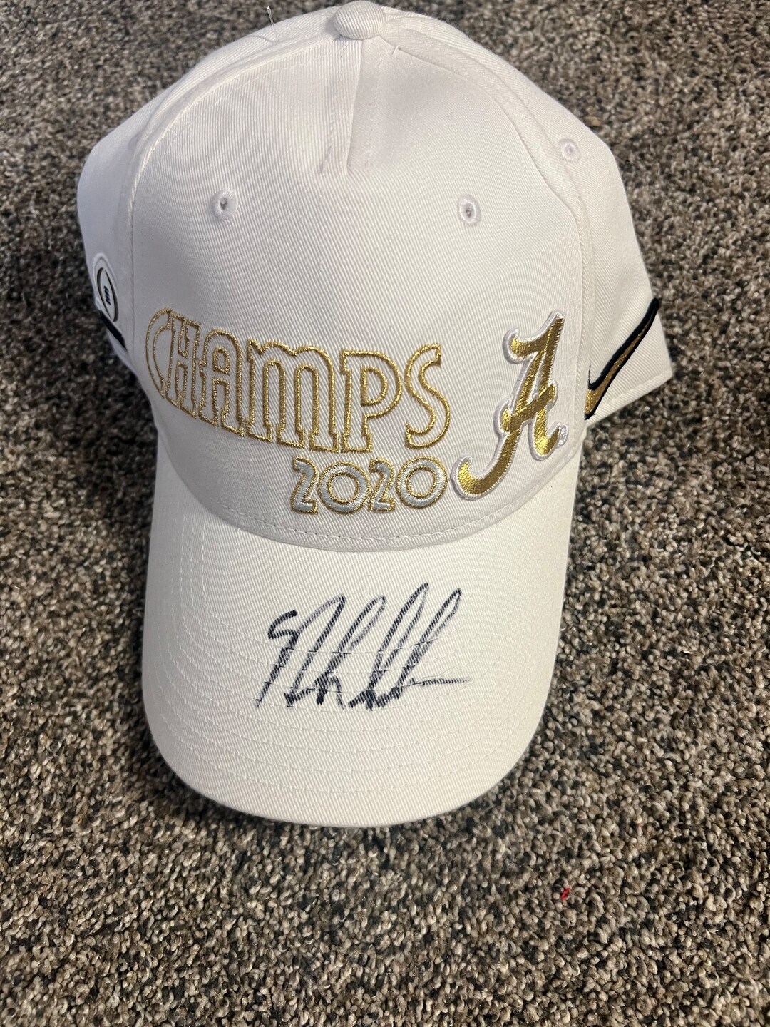 Nick Saban Alabama Crimson Tide Signed Hat 2020 National Champ - Etsy