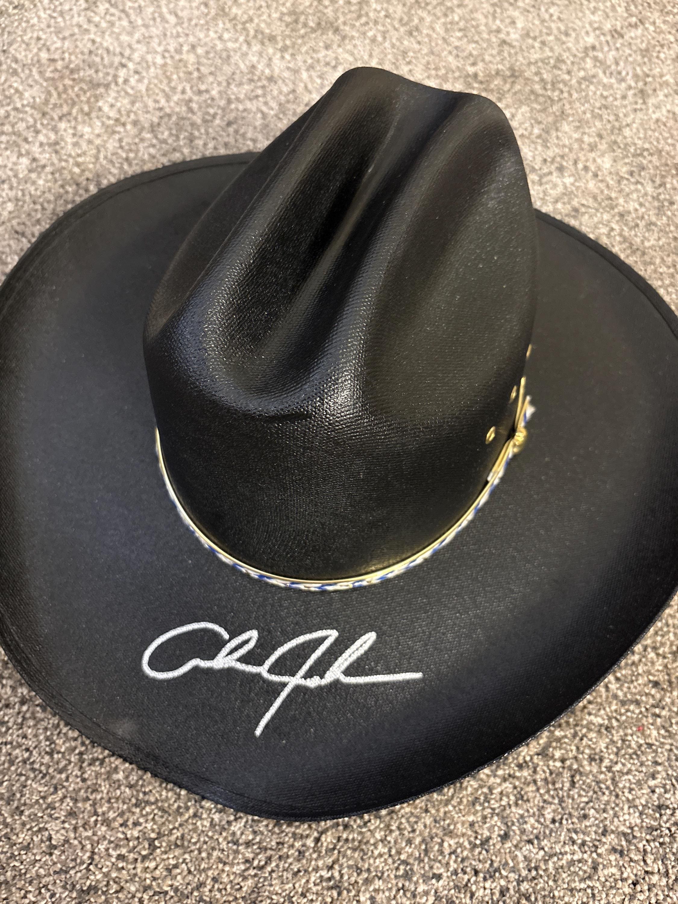 Alan Jackson Signed Black Cowboy Hat - Etsy