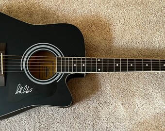 Luke Combs Signed Guitar - Etsy