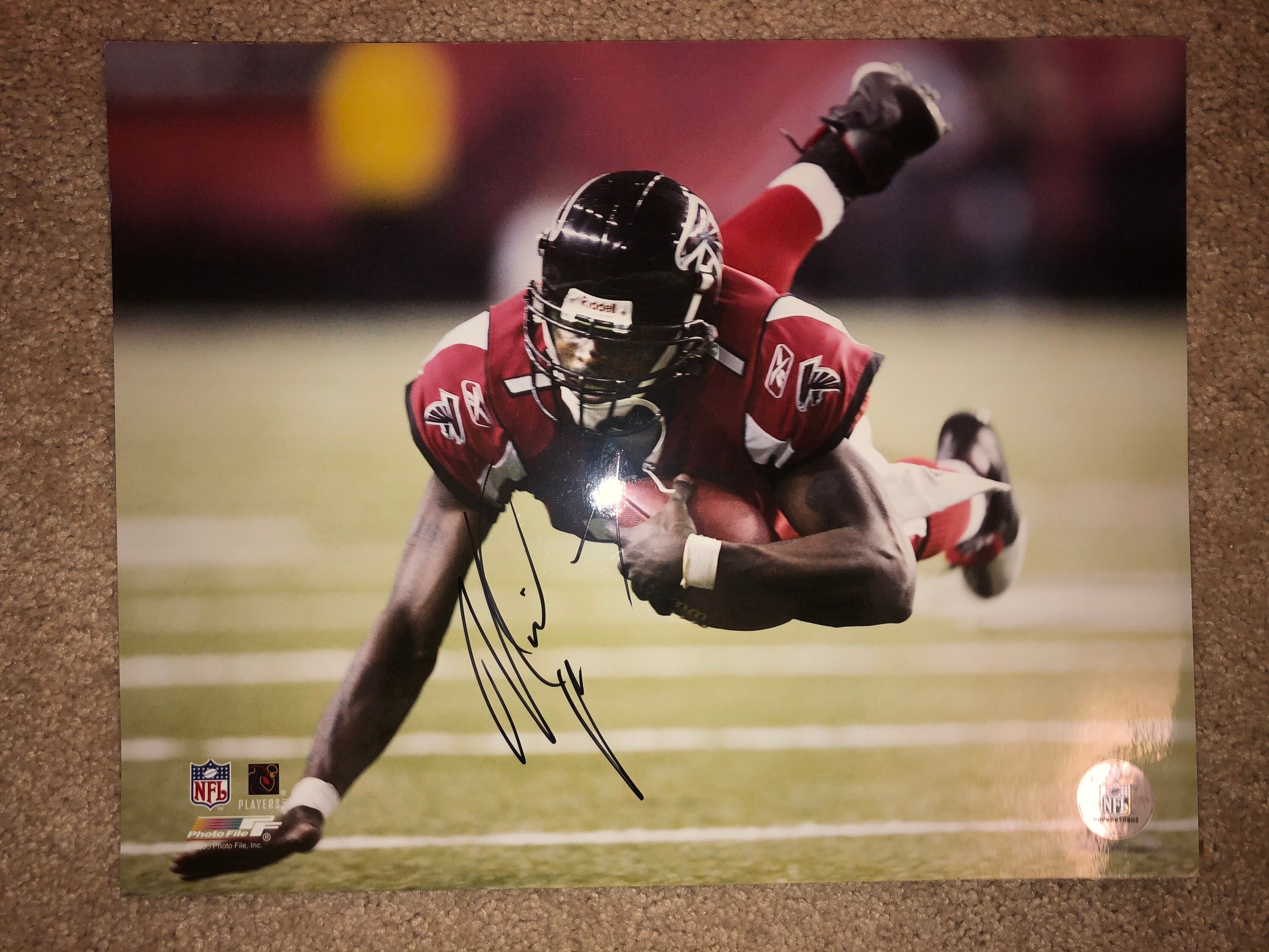Michael Vick Atlanta Falcons QB Signed 11x14 Photo - Etsy