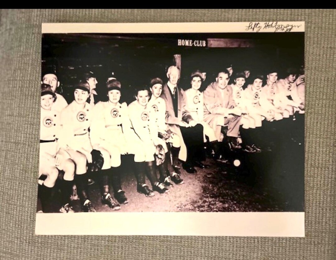 Alice “lefty” Hohlmayer AAGPBL Women’s Baseball Signed Photo @8x10 - Etsy