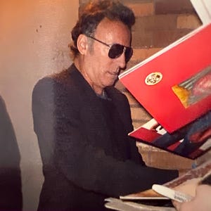 Bruce Springsteen Signed Sunburst Acoustic Guitar Autographed USA - Etsy