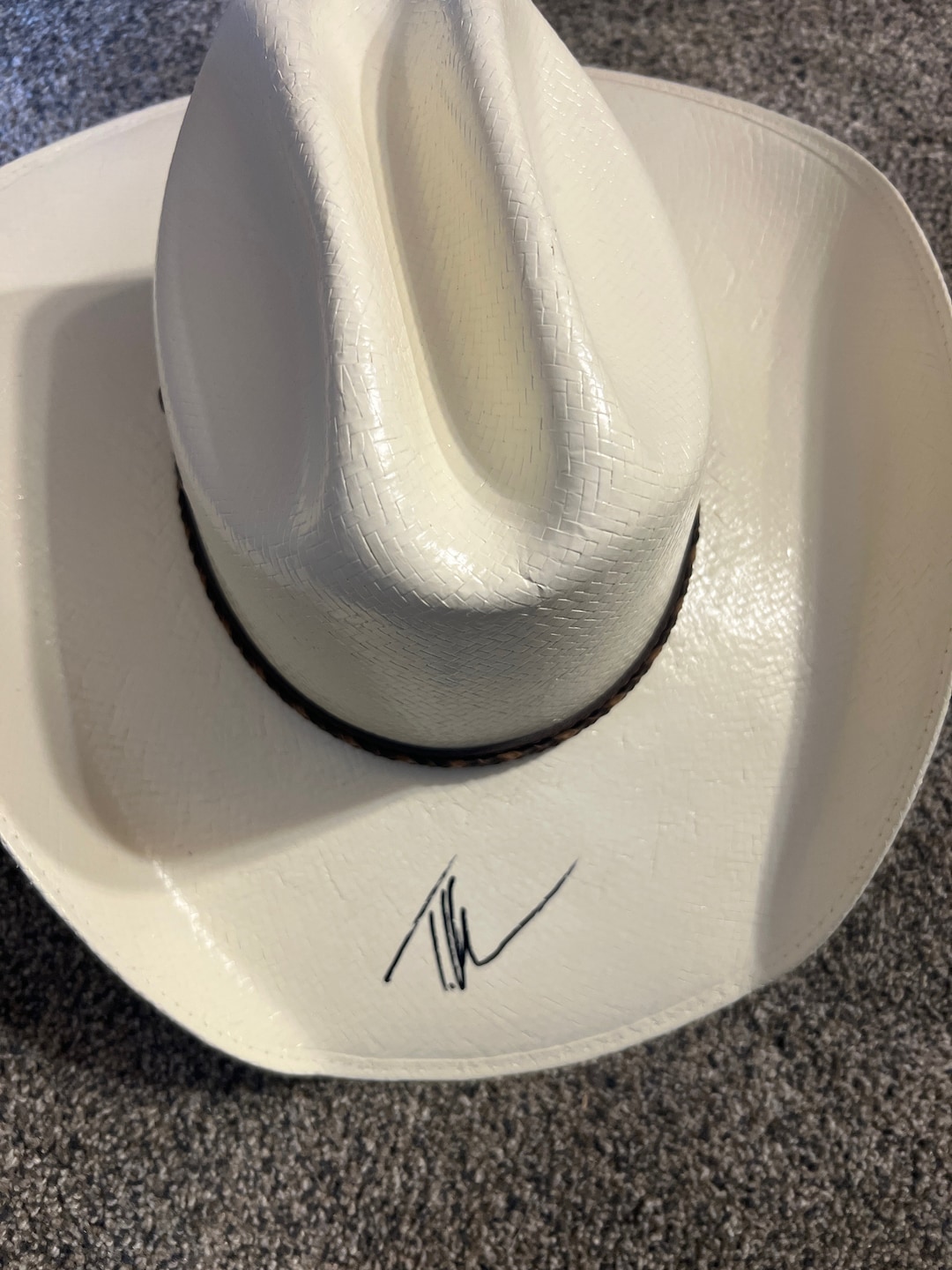 Tim Mcgraw Signed Cowboy Hat - Etsy