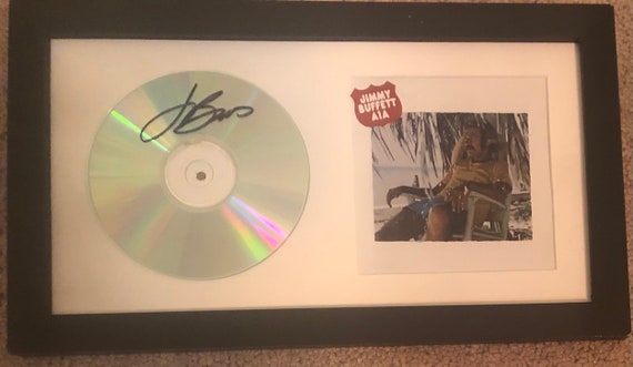 Jimmy Buffett Signed Framed CD W/cd Cover 12x7 Margaritaville | Etsy