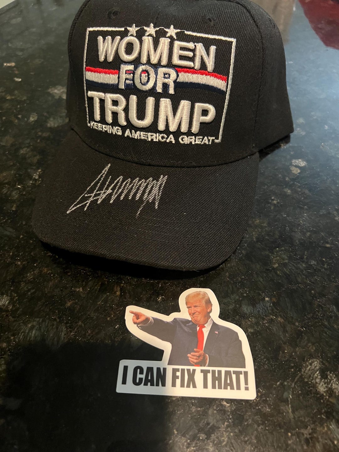 President Donald Trump Signed Hat Women for Trump - Etsy