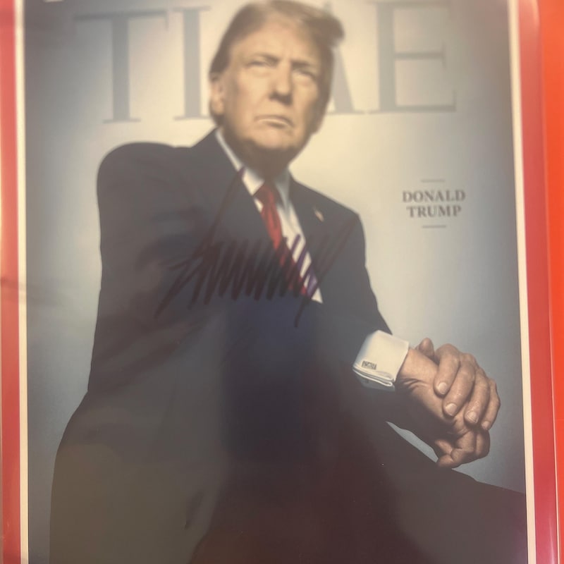 Donald Trump Signed Memorabilia - Etsy