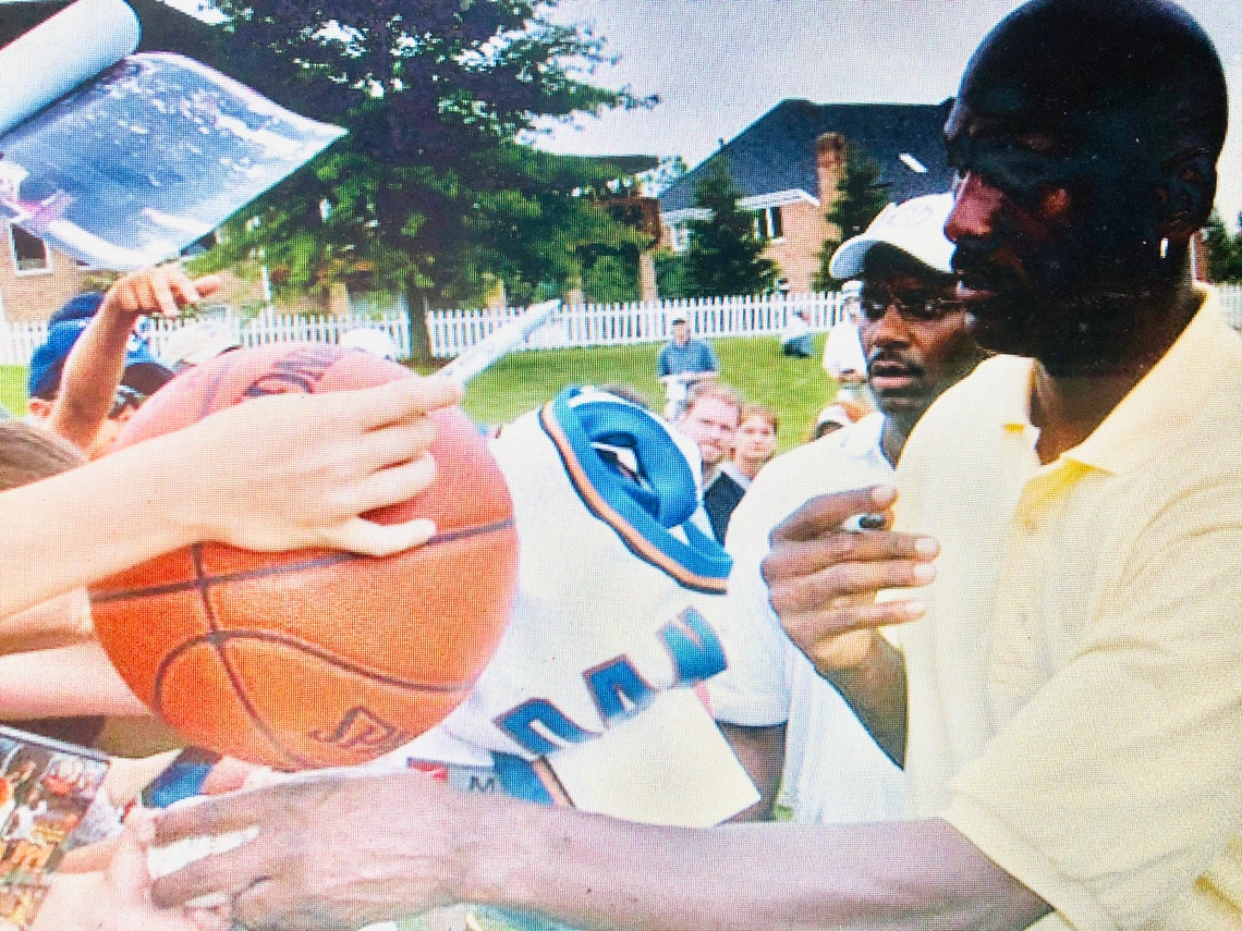 Michael Jordan Chicago Bulls Signed Rookie Script Basketball - Etsy