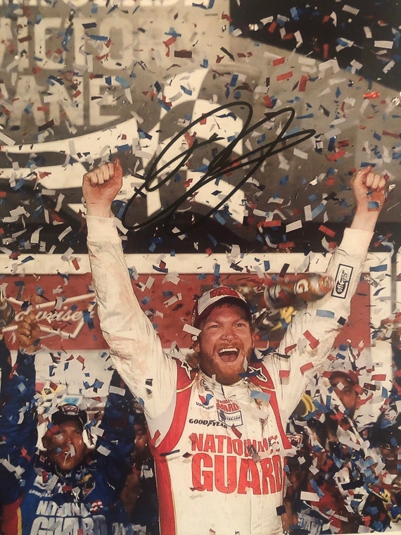 Dale Earnhardt Jr. NASCAR Signed 8x10 Photo | Etsy
