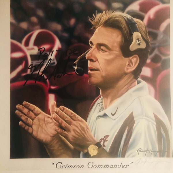 Nick Saban - Etsy