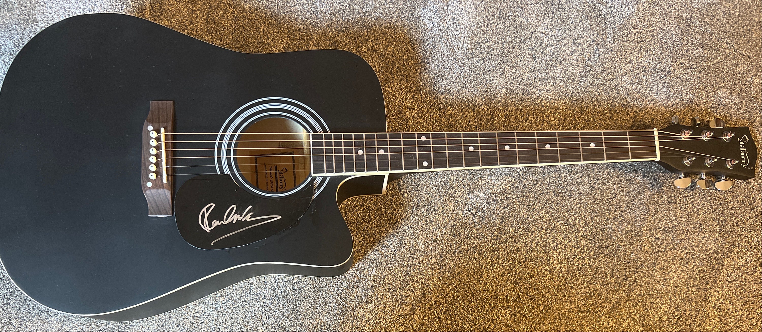 Beatles Autographed Guitar