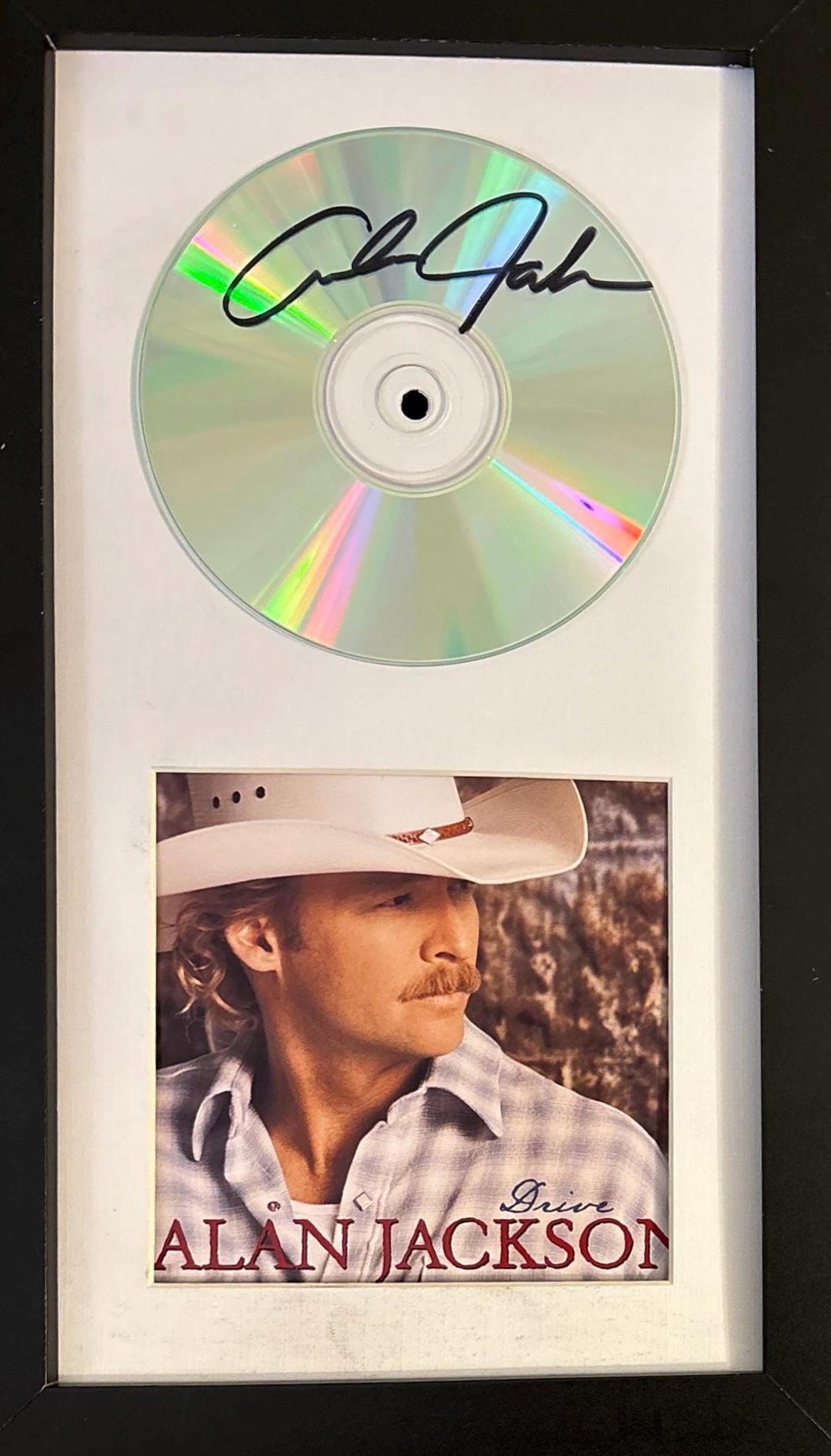 Alan Jackson Signed CD W Cover Photo Frames in 7x13” Drive - Etsy