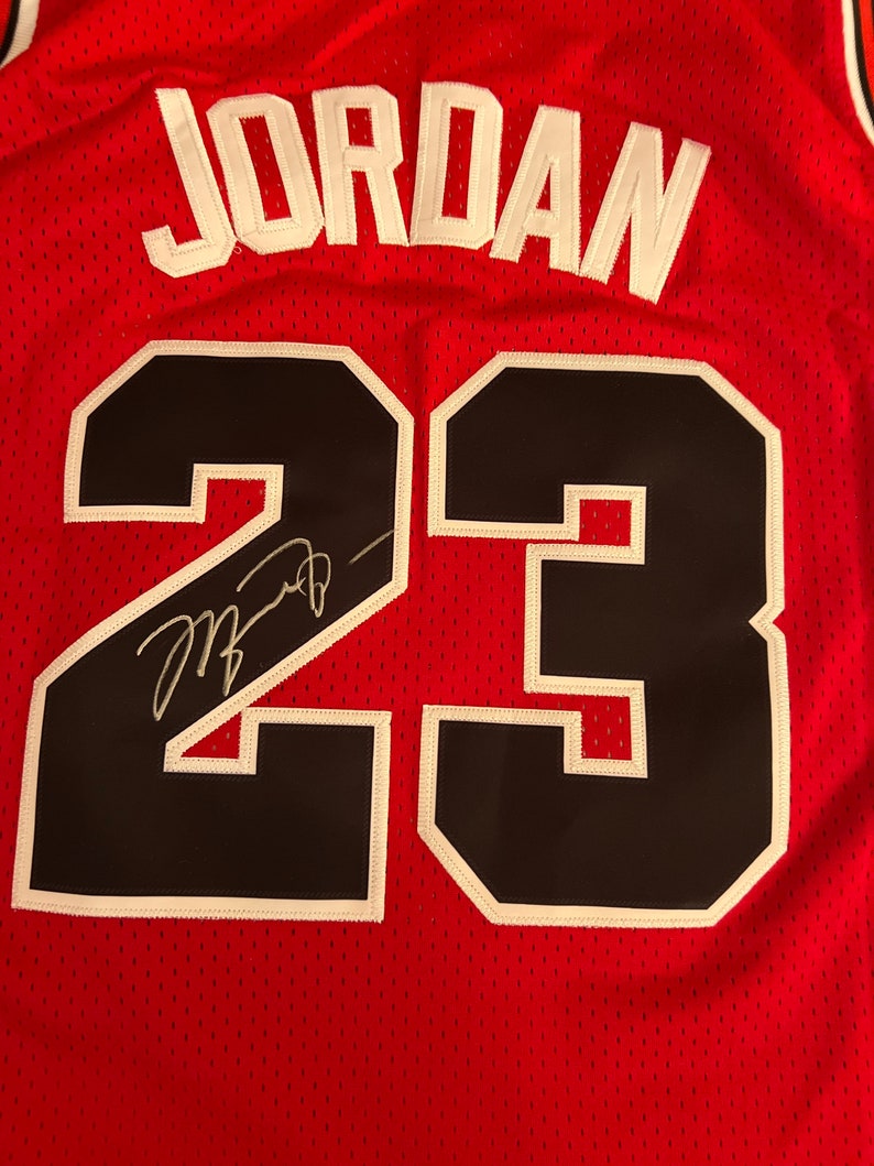 Michael Jordan Chicago Bulls Signed Rookie Script Basketball - Etsy
