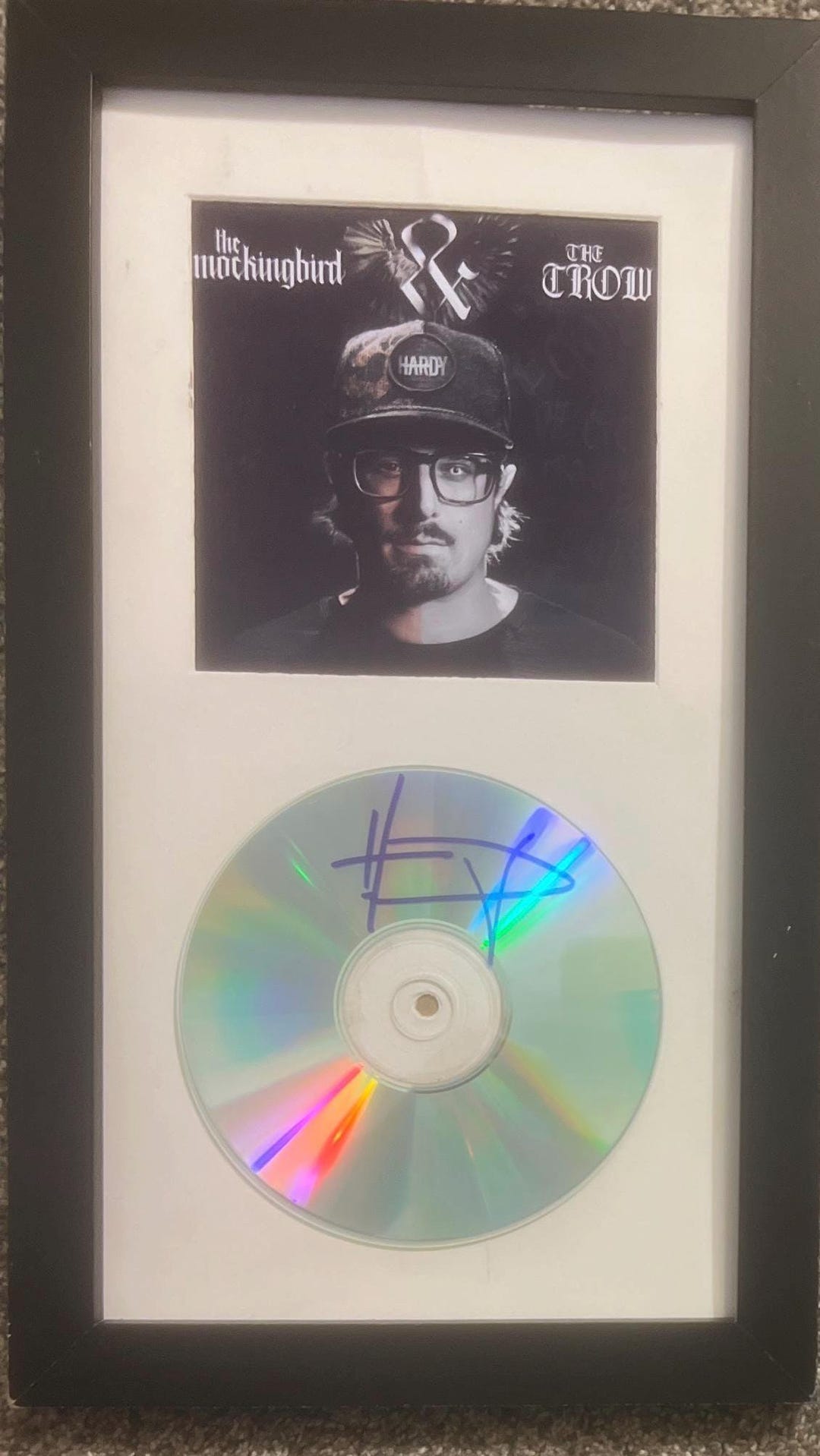 Hardy Signed Framed CD W Cover Photo in 7x13 - Etsy