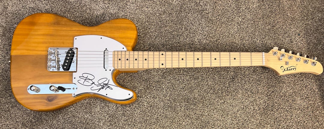 Bruce Springsteen Signed Electric Telecaster Style Guitar - Etsy
