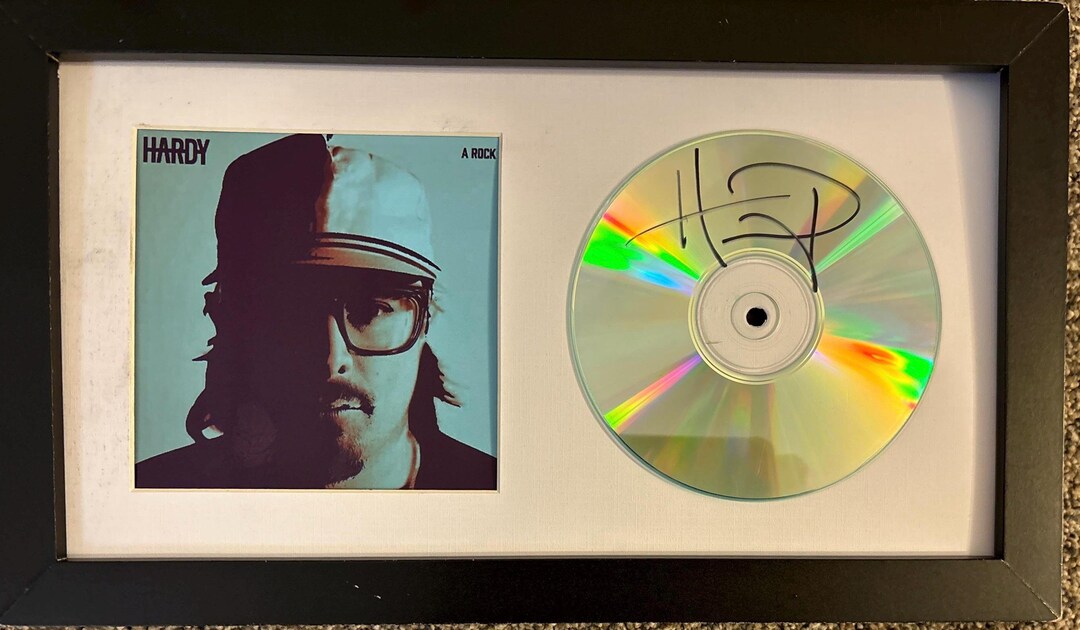 Hardy Signed Framed CD W Cover Photo in 7x13. A Rock - Etsy