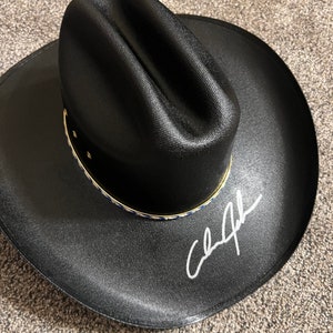 Alan Jackson Signed Black Cowboy Hat - Etsy