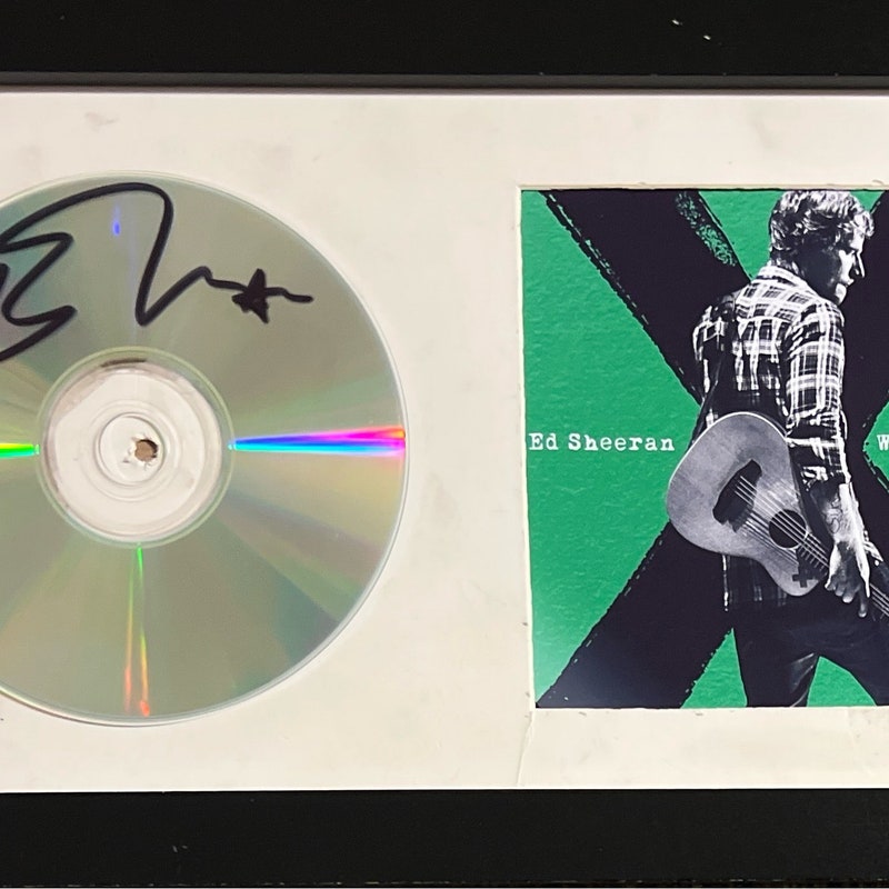 Ed Sheeran Autographed - Etsy