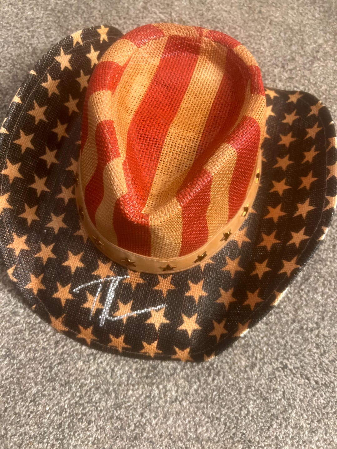 Tim Mcgraw Signed USA Cowboy Hat America - Etsy
