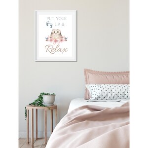 Put Your Feet up and Relax PRINTABLE Wall Art INSTANT - Etsy