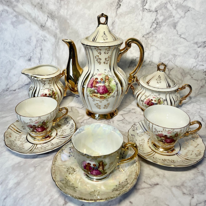 Vintage Tea Set - Etsy