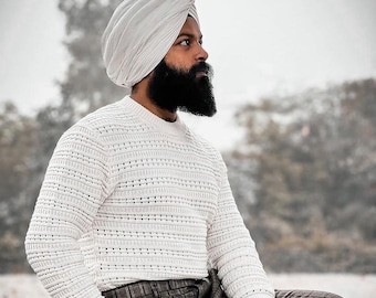 Sikh Turban - KHALSA ORANGE | Voile Turban | 100% Cotton | Turban ...