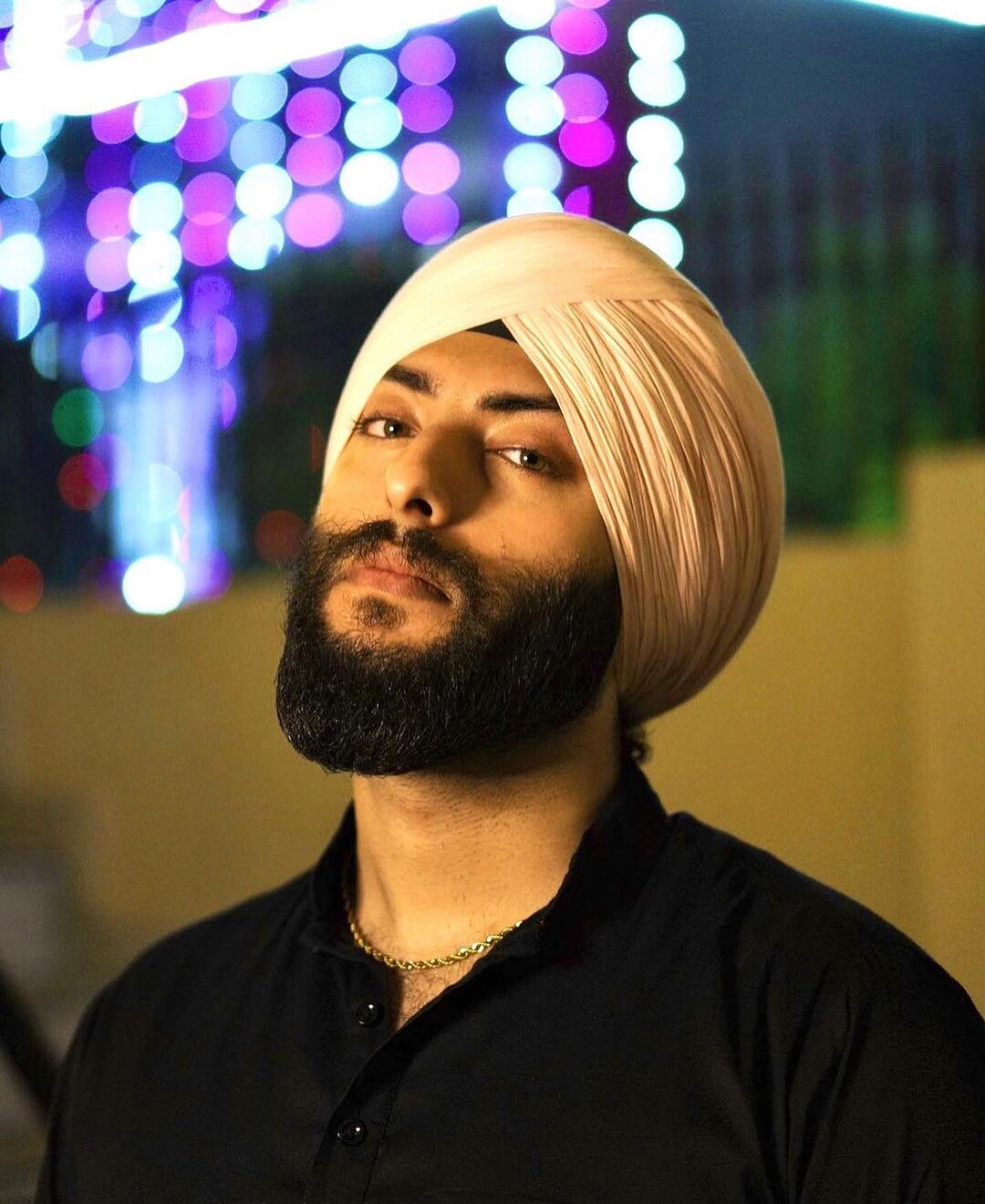 Sikh Turban - Peach Turban | Voile Turban | 100% Cotton | Turban Fabric ...