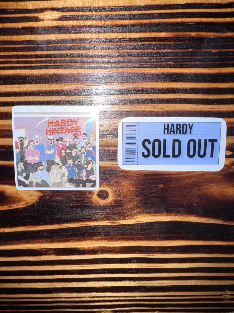 Hardy Sticker Pack - Etsy