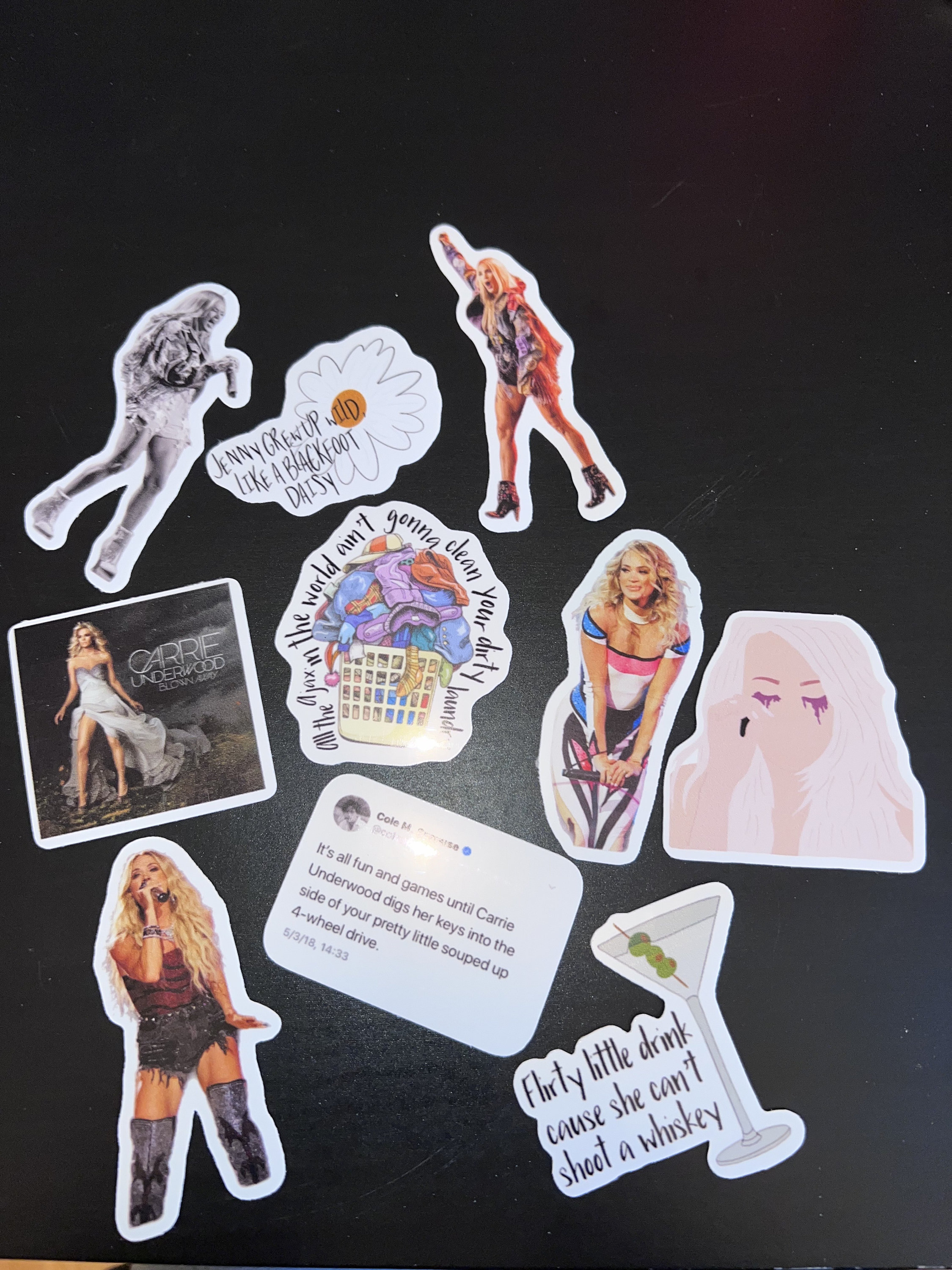 Carrie Underwood Sticker Pack - Etsy